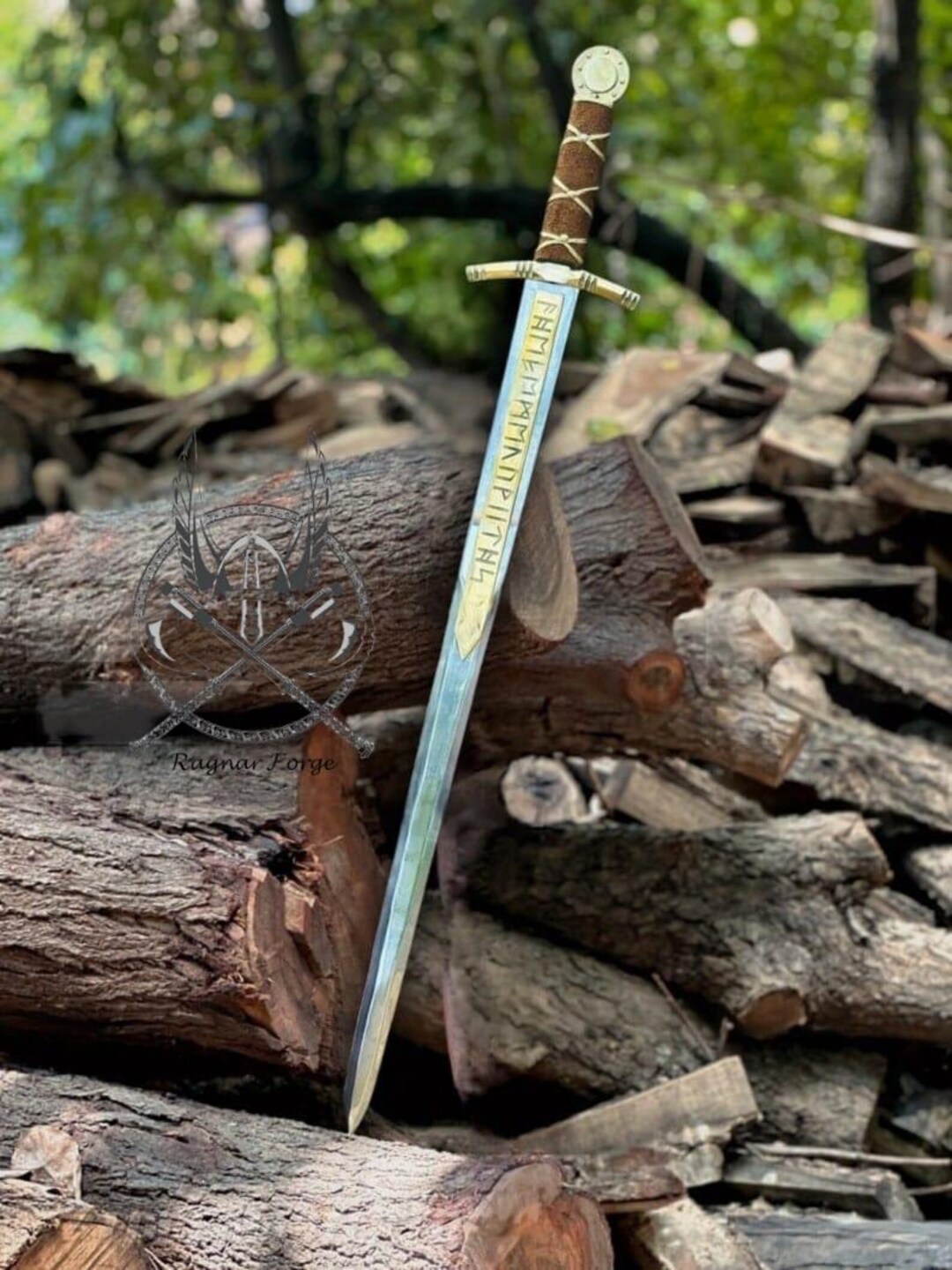 Hand-forged Excalibur Sword-merlin Sword Legend of King Arthur Magician ...