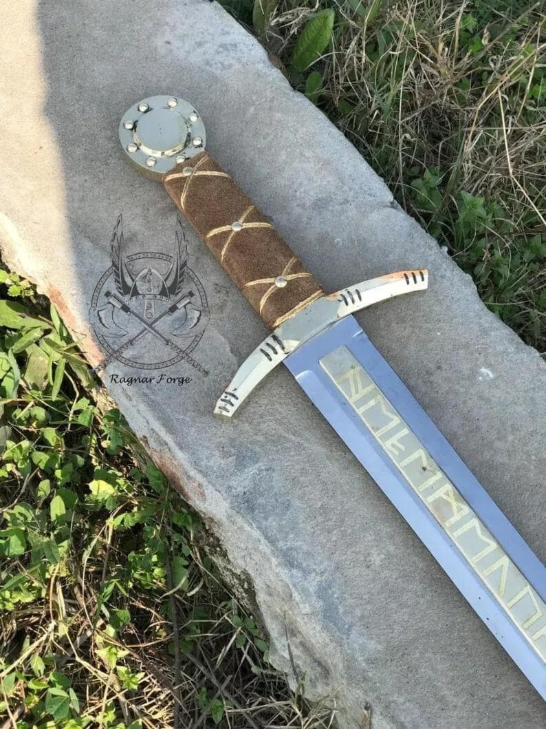 Hand-forged Excalibur Sword-merlin Sword Legend of King Arthur Magician ...