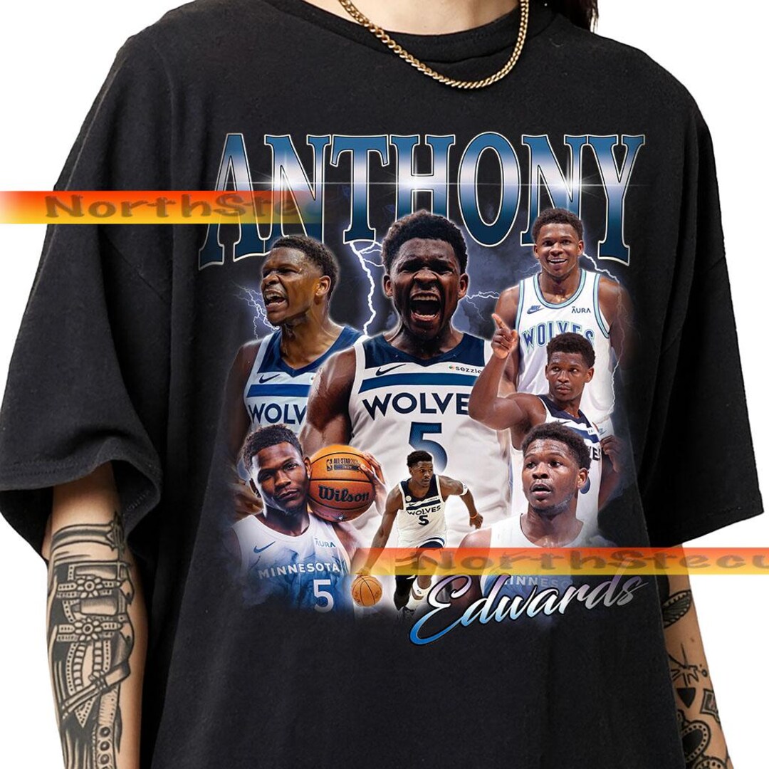 Limited Anthony Edwards Unisex Shirt for Men and Women 90s - Etsy