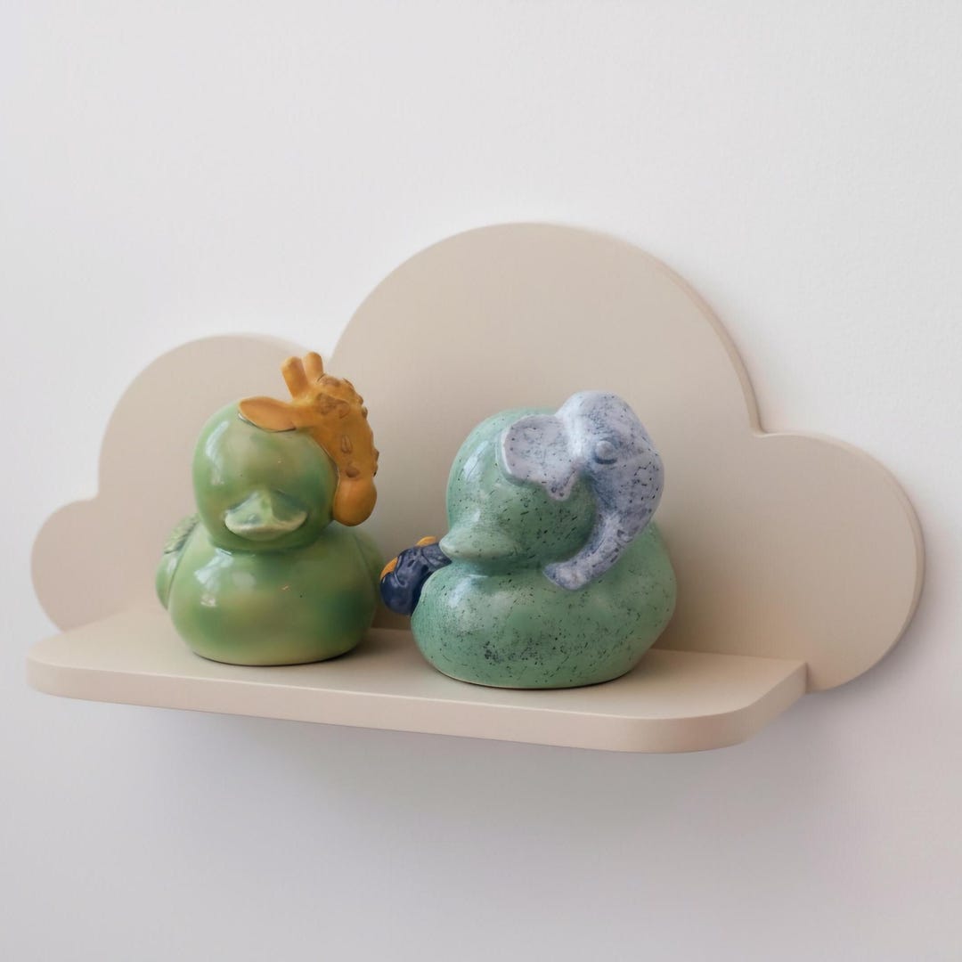 Jungle Ceramic "rubber" Ducks • Small Ducks Duo • Handmade Pottery Duck ...