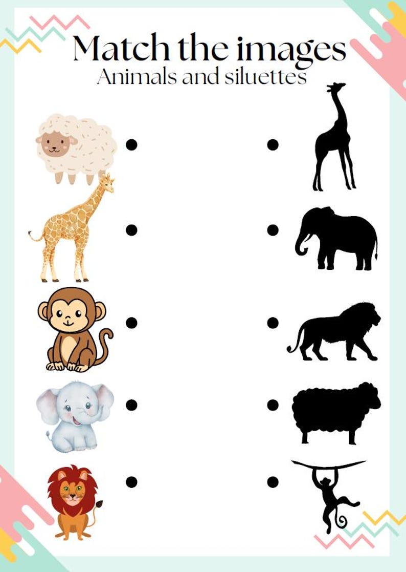 Match the Images - Thinking - Preschool Activities - Professions ...