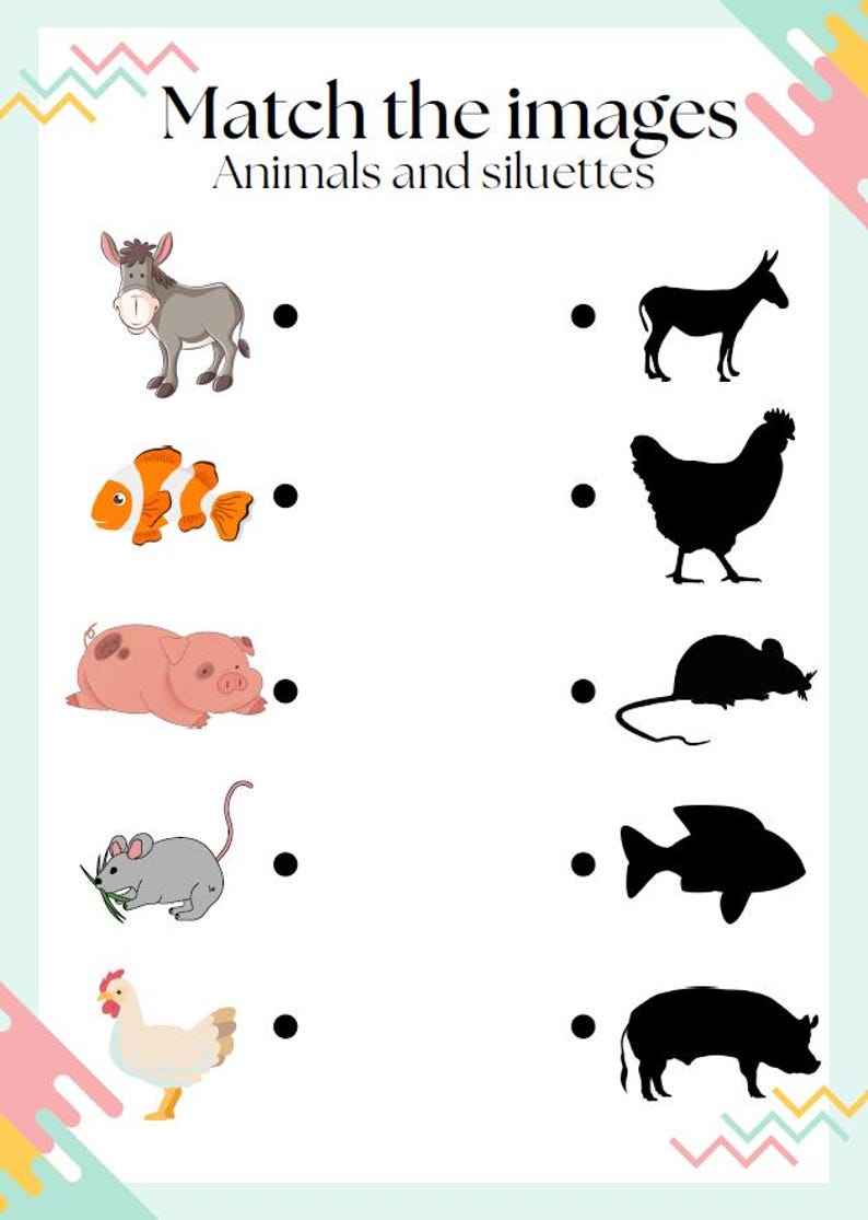 Match the Images - Thinking - Preschool Activities - Professions ...