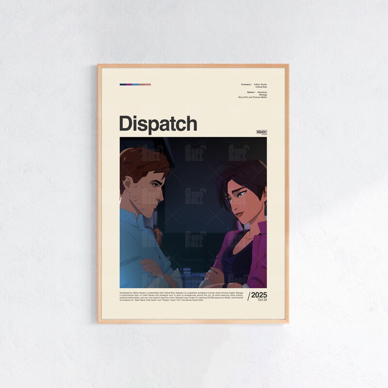 Dispatch Game Art - Etsy