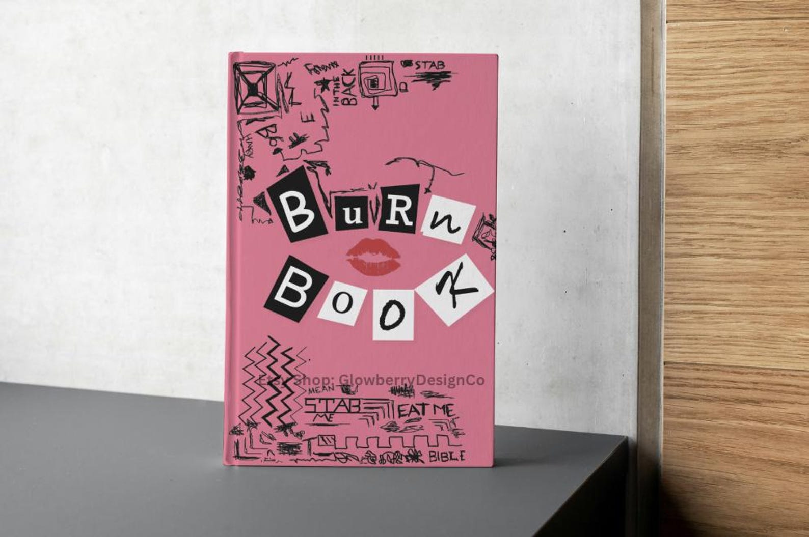 Burn Book Notebook Cover Printable Digital Download for A5 or Magazine ...