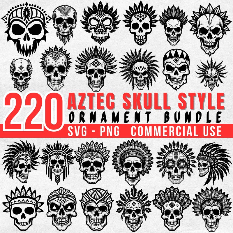 Aztec Ornament Svg - Etsy