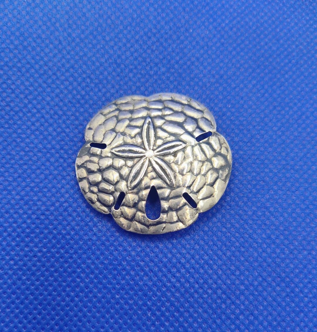 Sterling SAND DOLLAR PIN ~ Free Shipping - Etsy