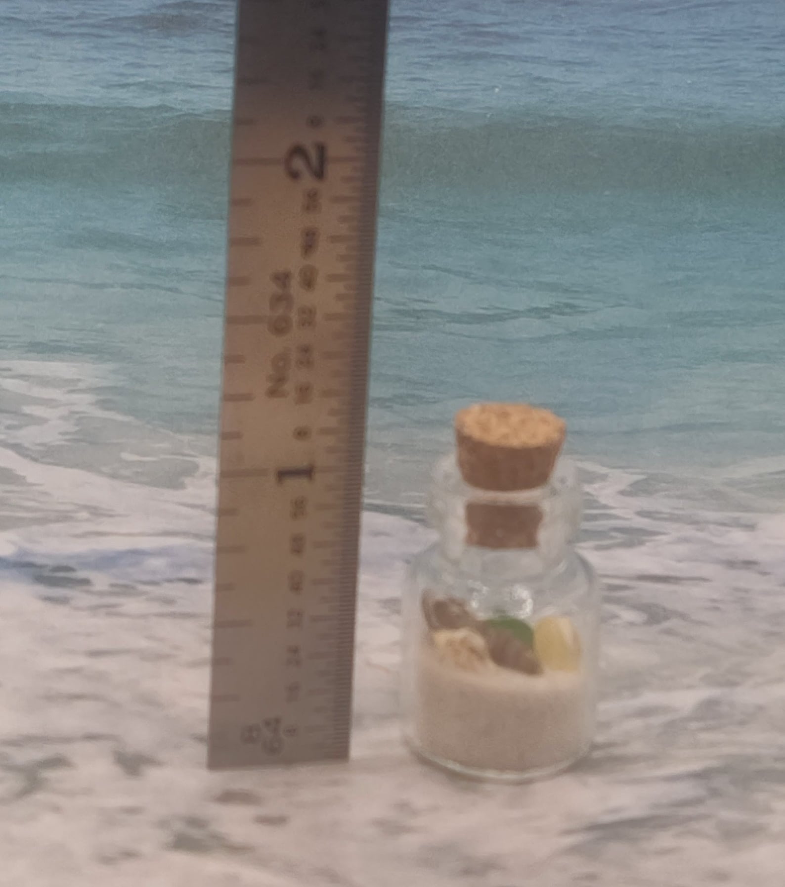 BEACH in a MINI BOTTLE~ Choose Beach Sand ~ Jewelry Craft ~ Mini Tube ...