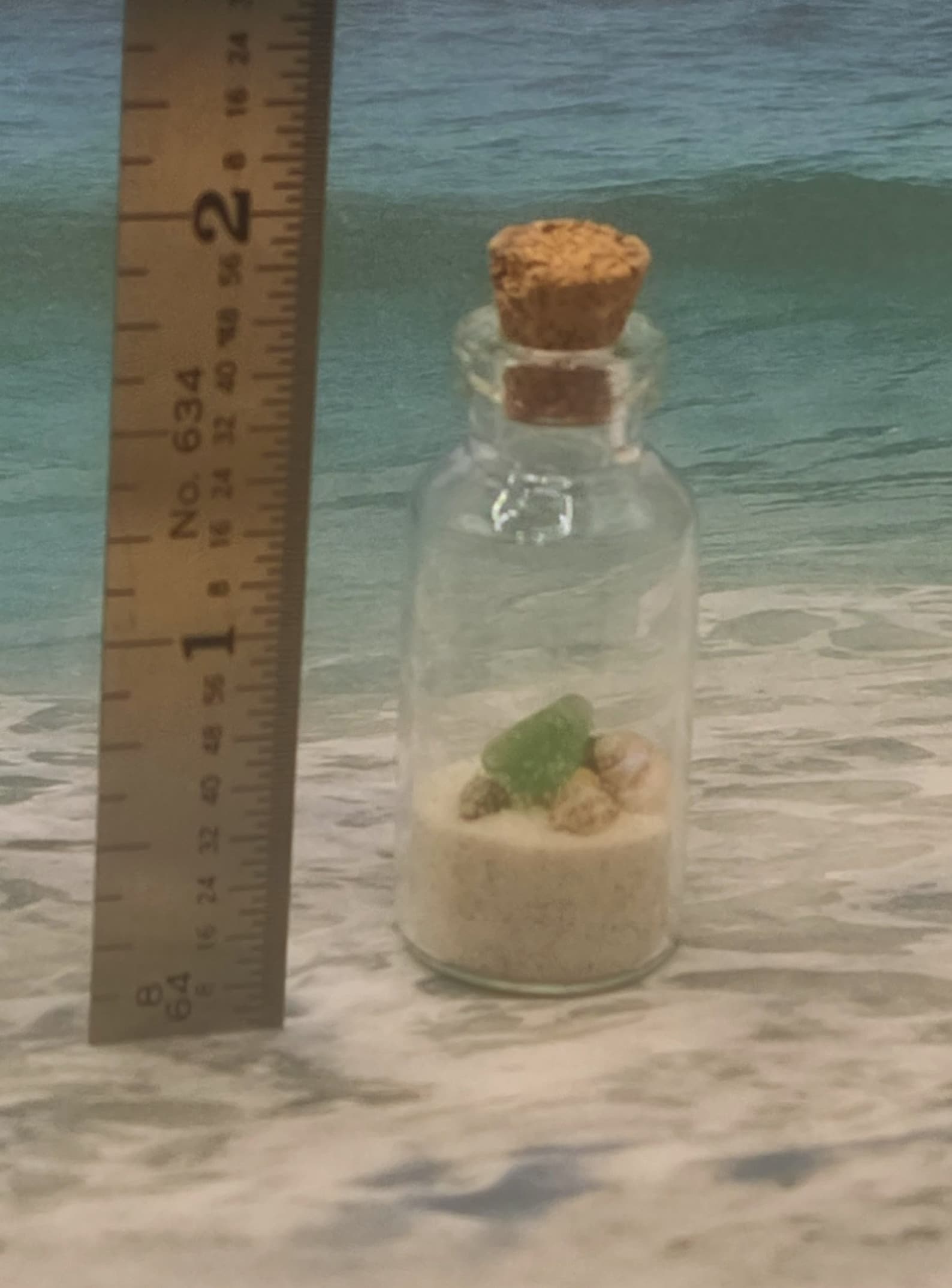 BEACH in a MINI BOTTLE~ Choose Beach Sand ~ Jewelry Craft ~ Mini Tube ...