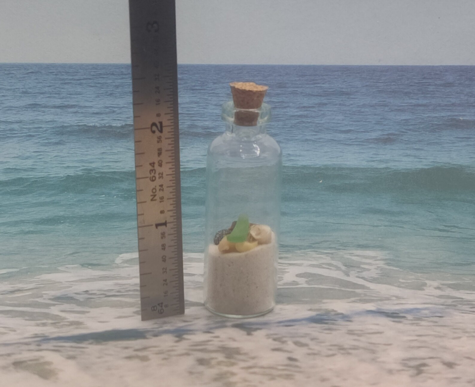 BEACH in a MINI BOTTLE~ Choose Beach Sand ~ Jewelry Craft ~ Mini Tube ...