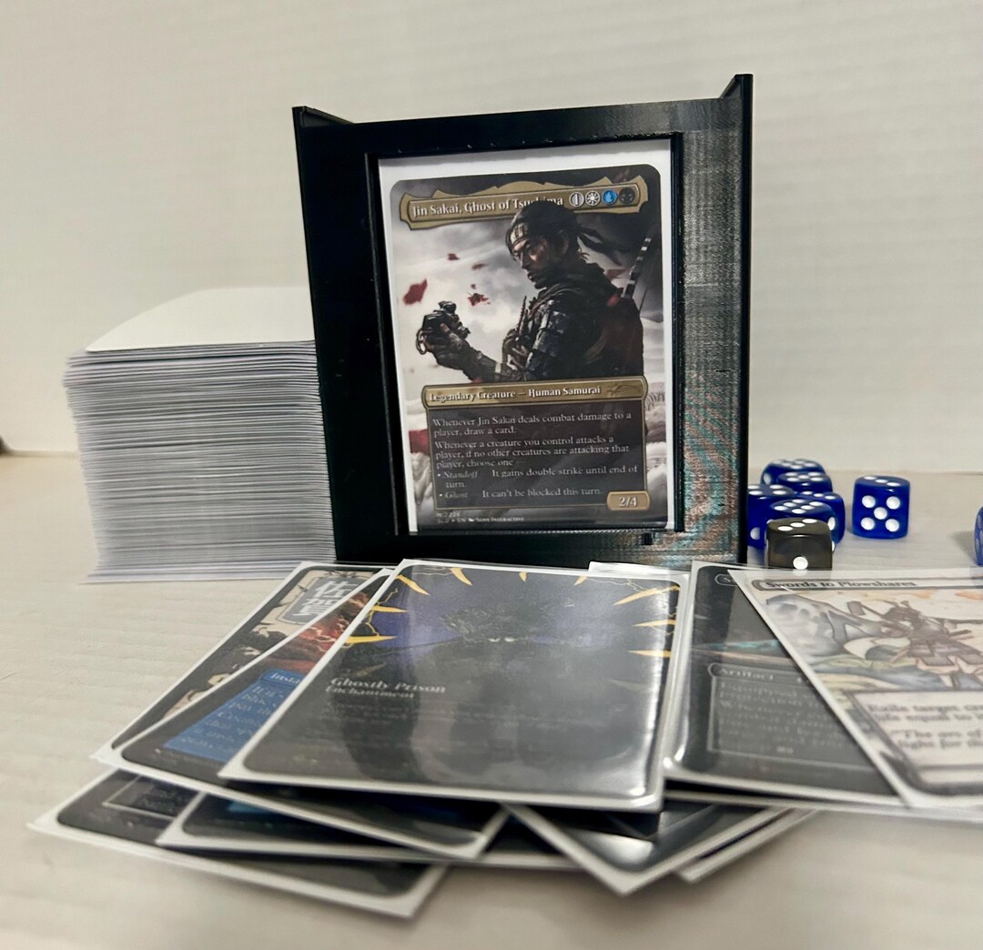 Honor’s Shadow Engraved Commander Deck Box - 3D Printed TCG Card Case ...
