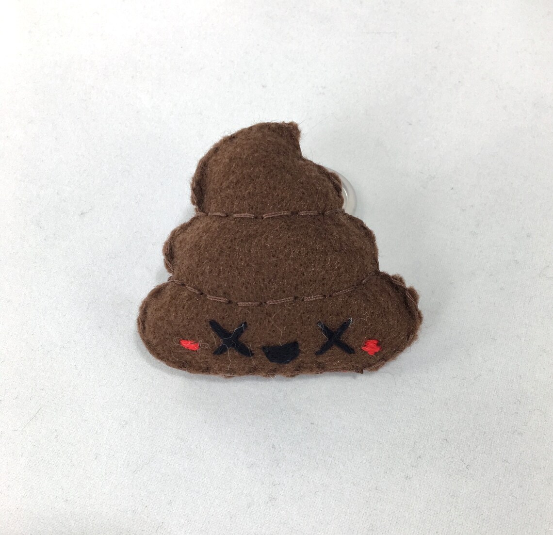 Mr. Poo Poop Keychain Funny Happy Mustache | Etsy