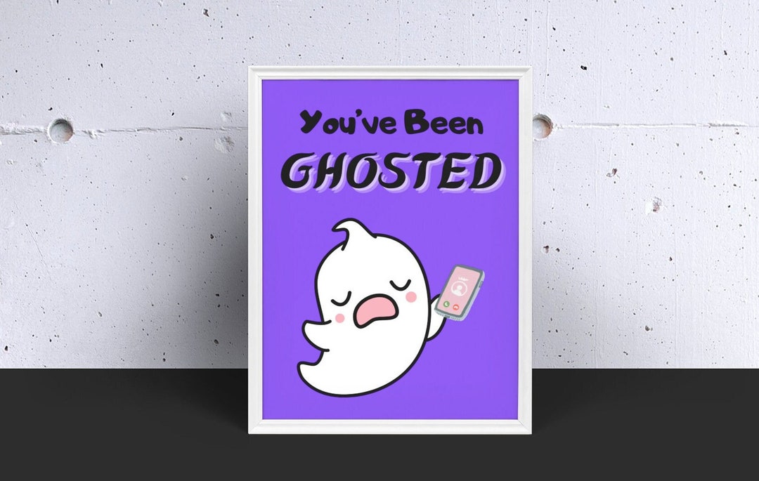You've Been Ghosted Digital Download Halloween Decor - Etsy