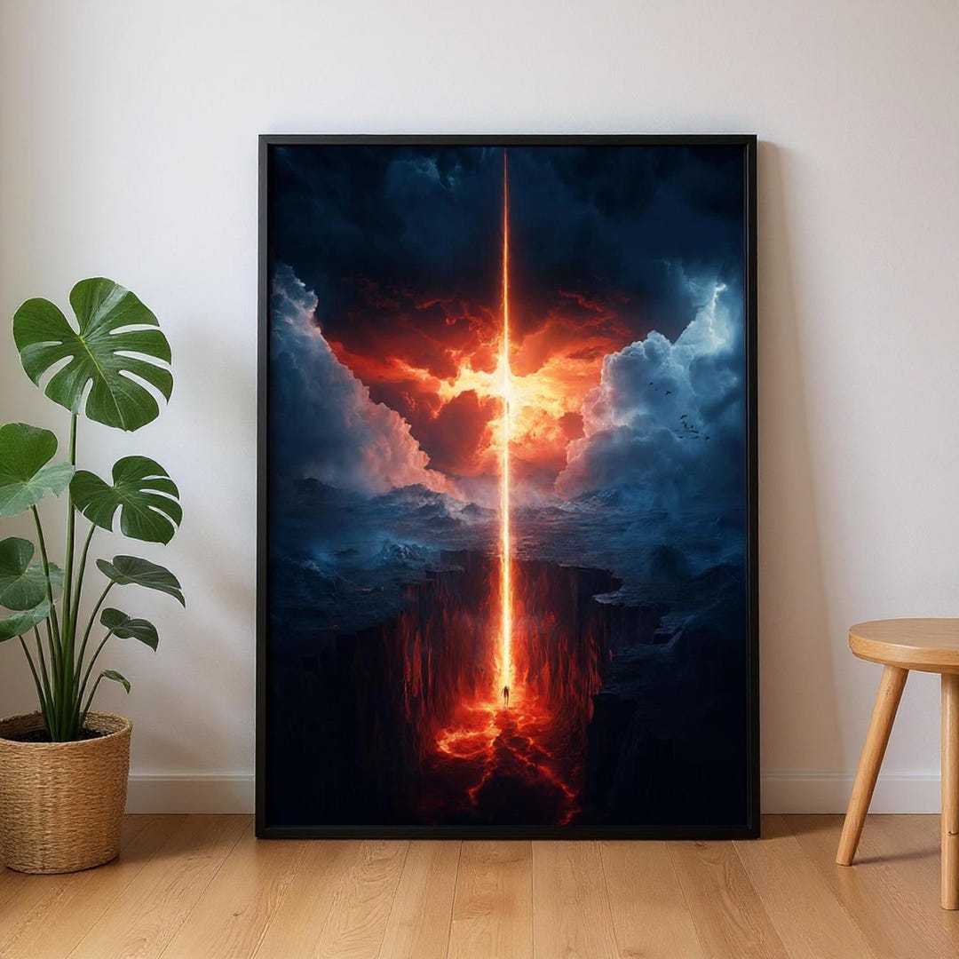 Ascend From Hell - Premium Poster on Matte Paper With Wooden Frame - Etsy