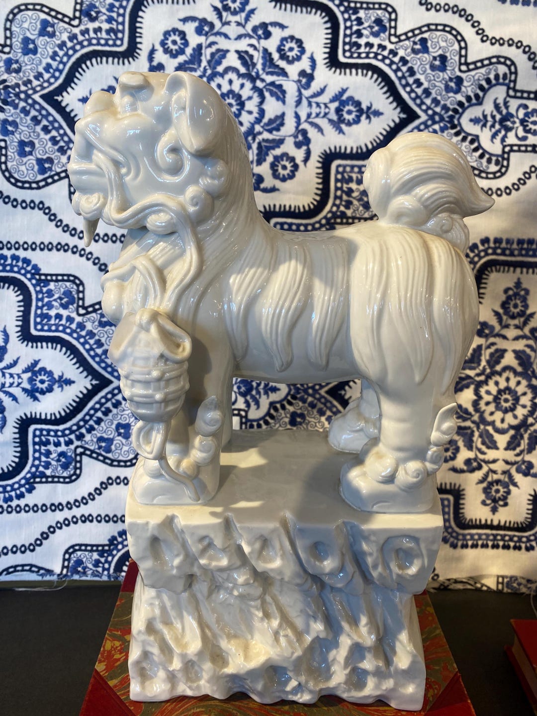 White Foo Dog - Etsy