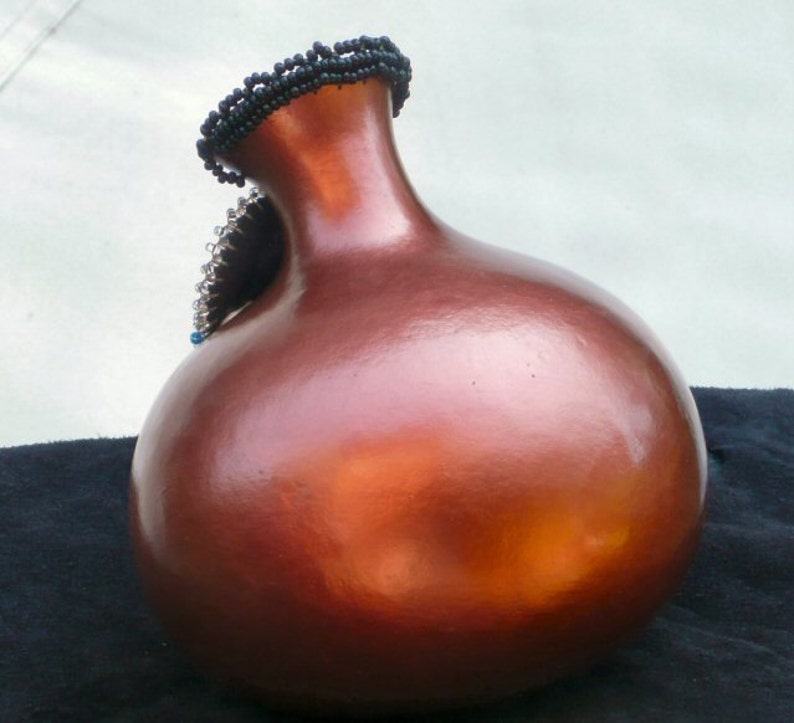 Copper Mine -- Gourd Vase - Etsy