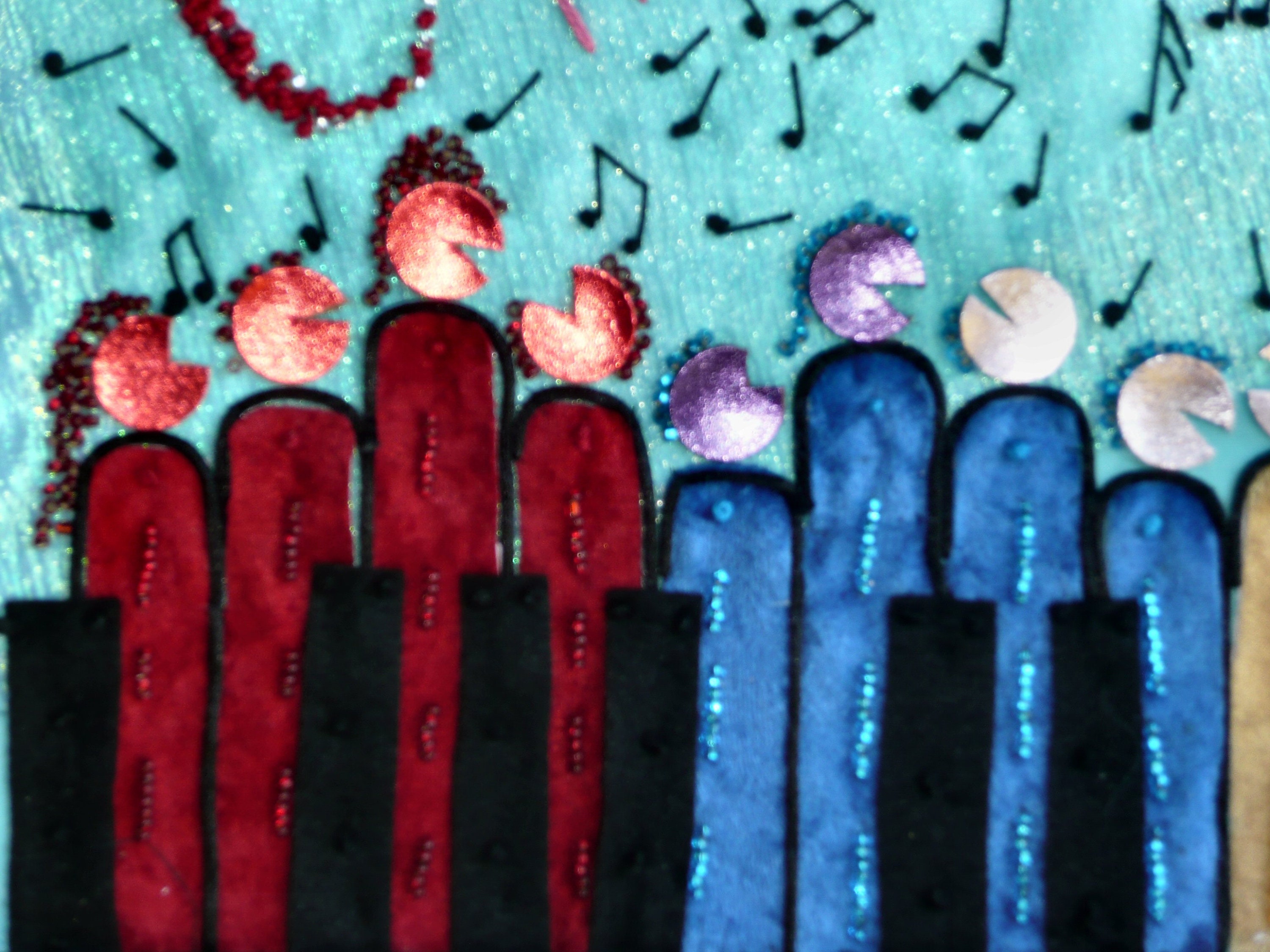 Choirs Sing! -- Music Art Wall Hanging - Etsy UK