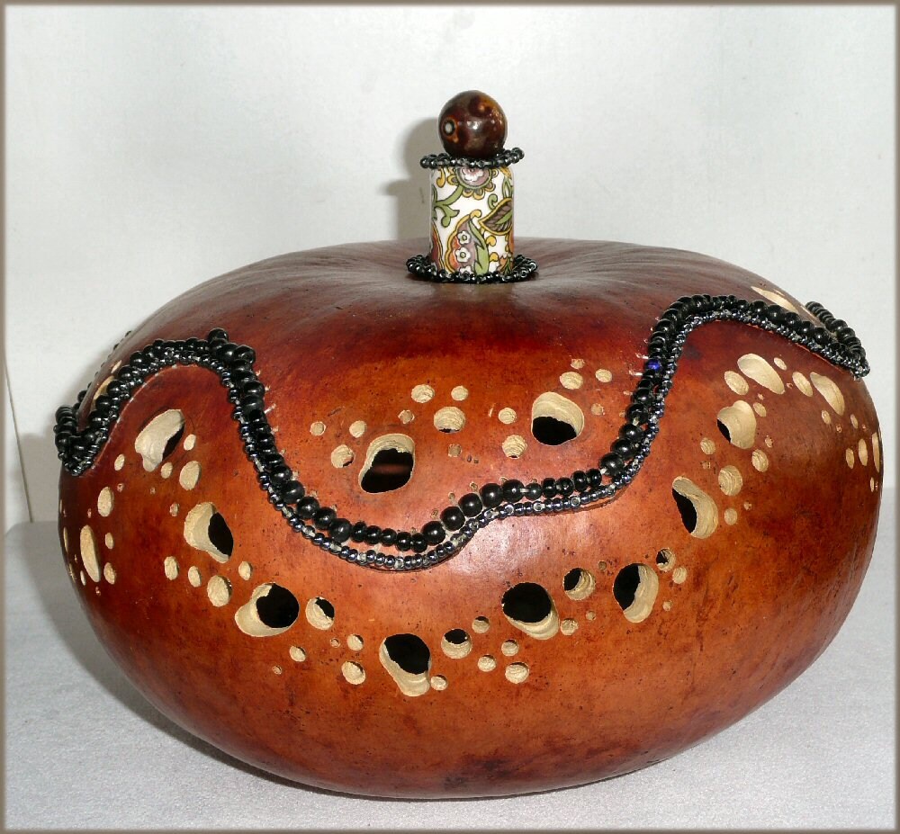 Flower Tower Gourd Box - Etsy