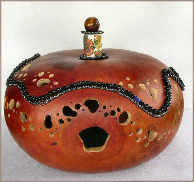 Flower Tower Gourd Box - Etsy