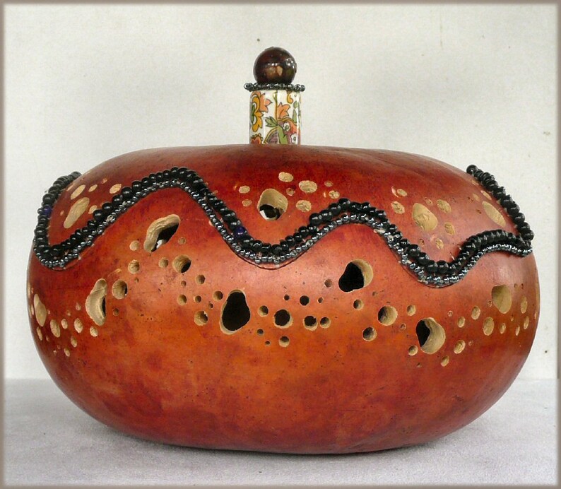 Flower Tower Gourd Box - Etsy