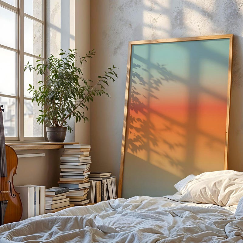 Ombre Wall Poster - Etsy UK