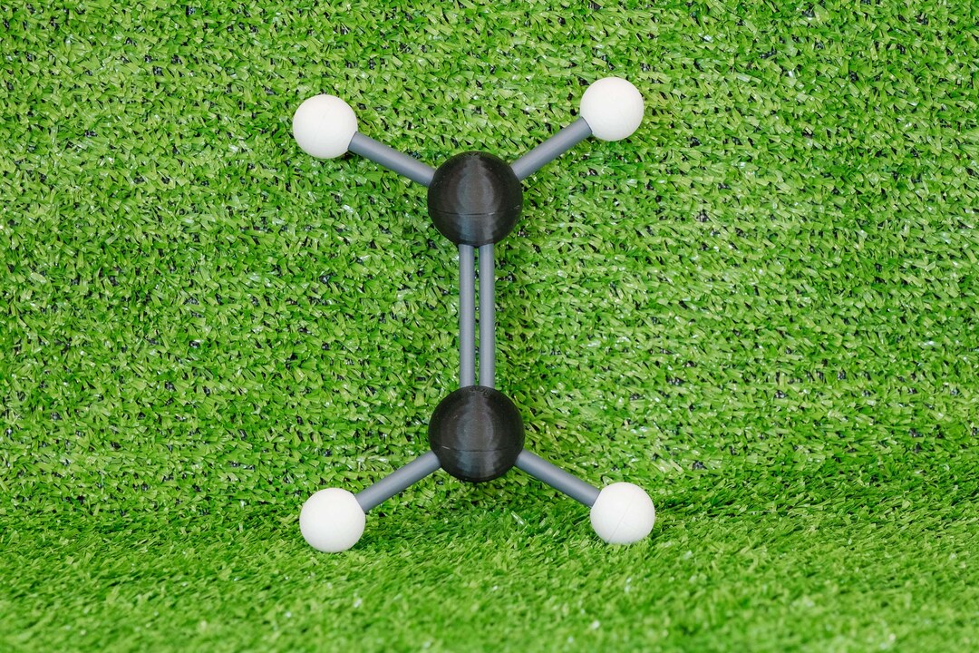 3D Molecular Model of the Ethene Molecule – Teaching Tool and Molecular ...