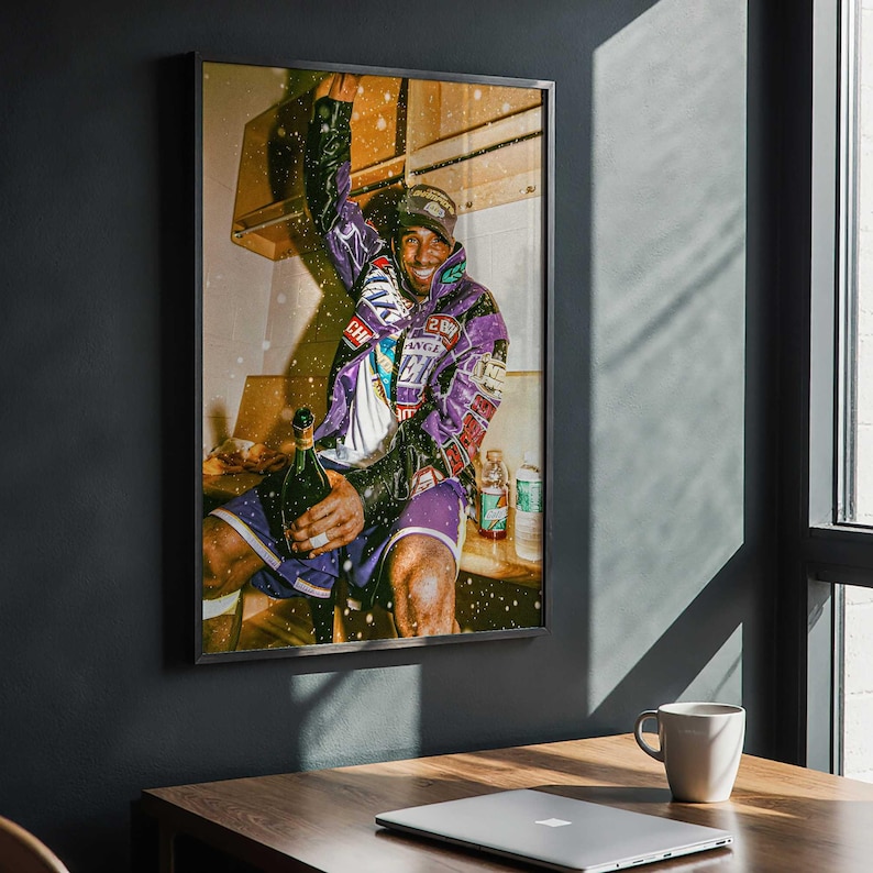 Kobe Bryant Lakers Locker Room Poster: Basketball Iconic Print - Etsy