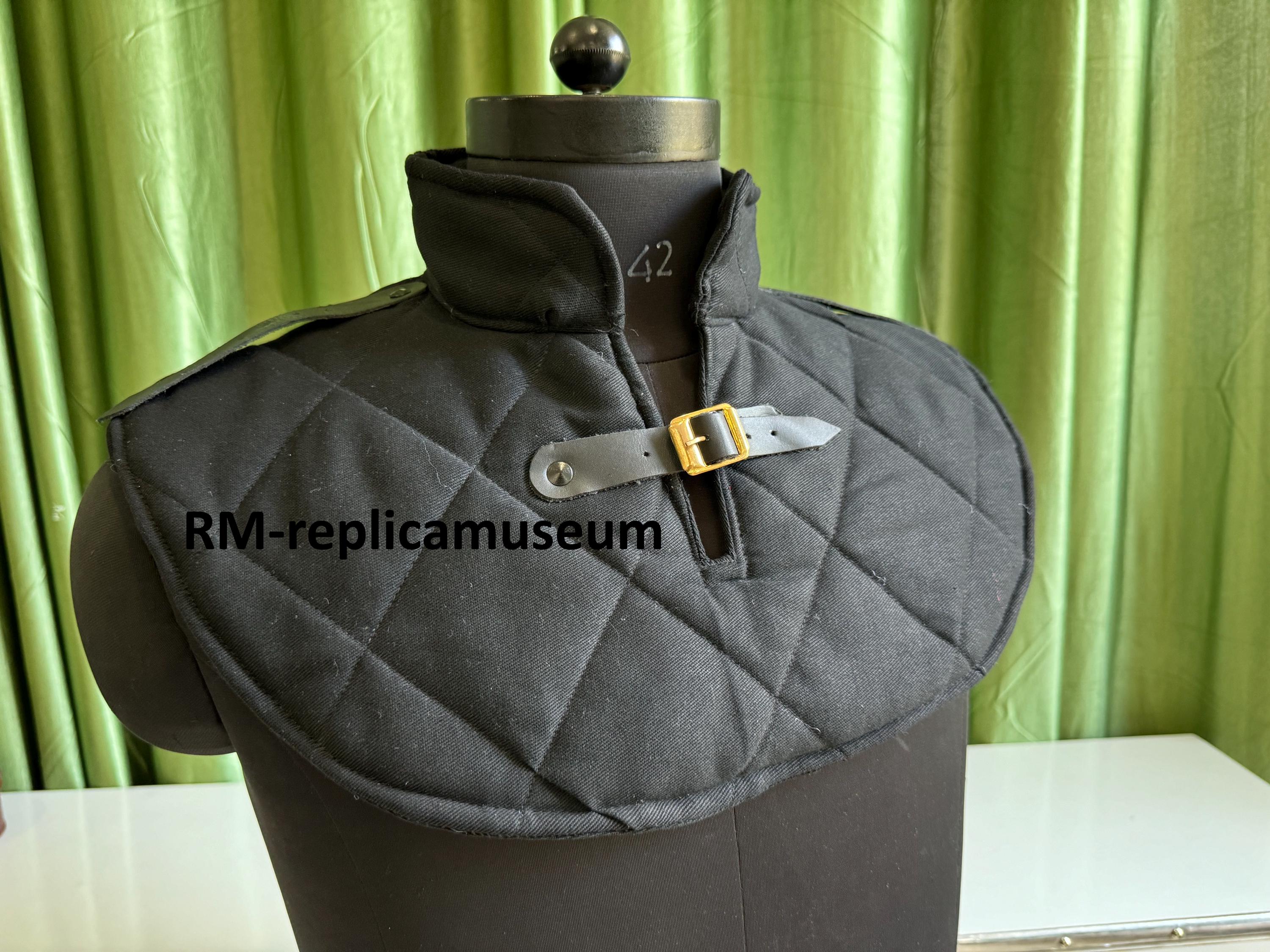 Medieval Cotton Padding Collar Armor Garment Gorget Arming Neck Armour ...