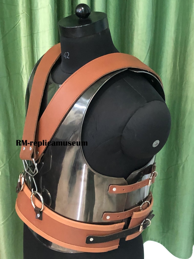 Guts Armor From Berserk Replica Blackened Cuirass LARP Steel Armor ...