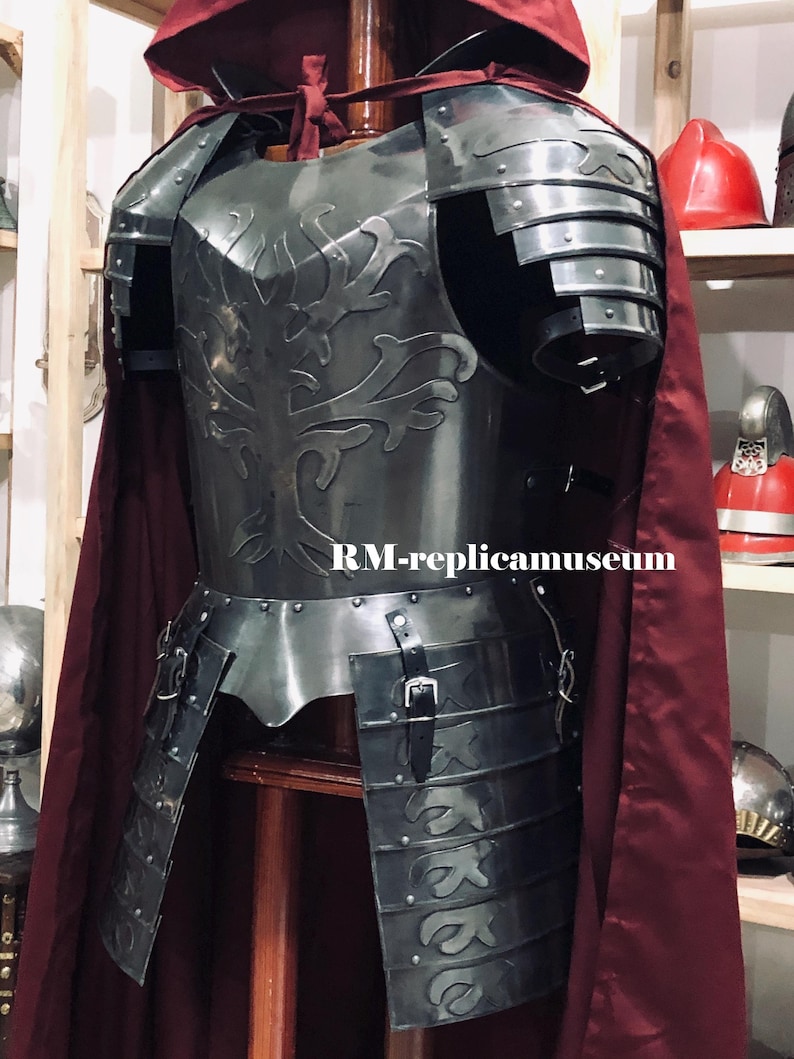 Gondor Fountain Guard Armor Suit Medieval Knight Breastplate Shoulder ...