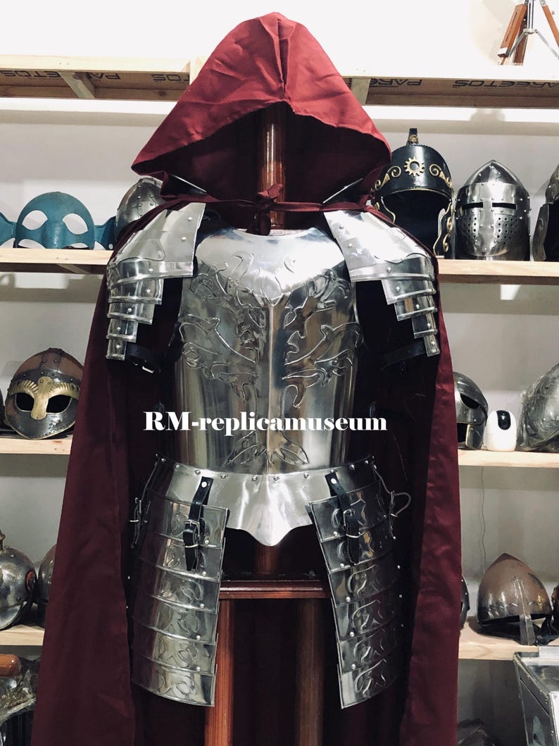 Gondor Fountain Guard Armor Suit Medieval Knight Breastplate Shoulder ...
