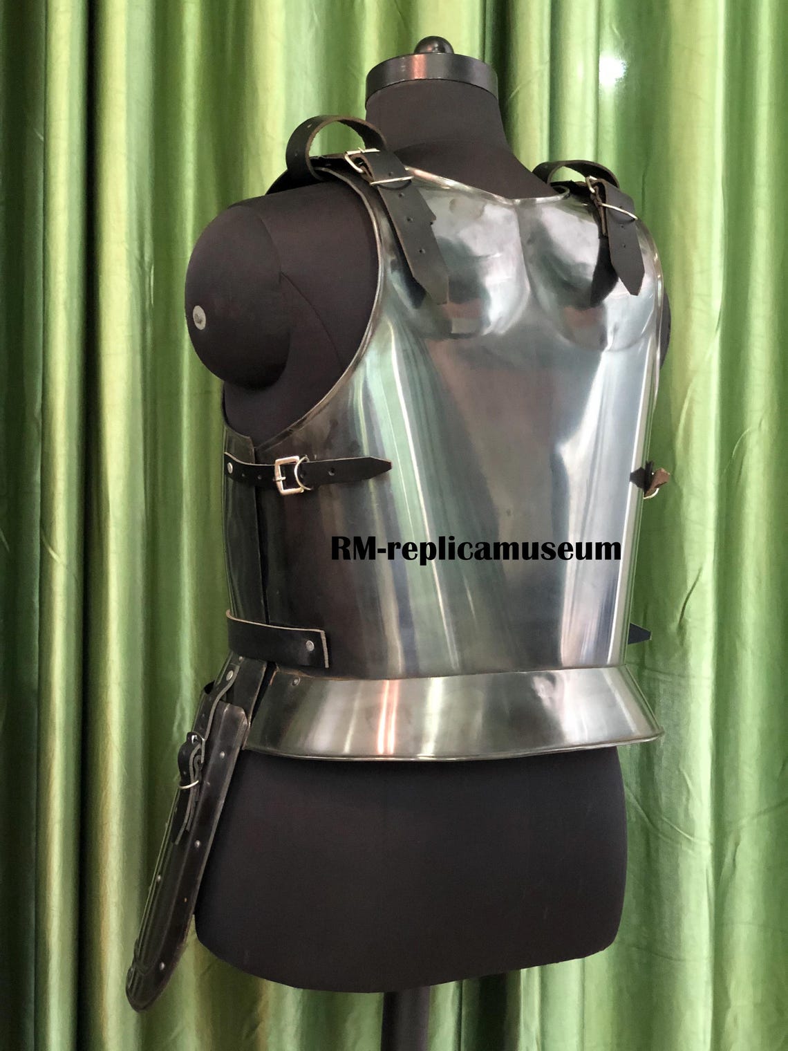 Medieval Armor Breastplate Backplate W/tasset Belt Knight Armor Suit ...