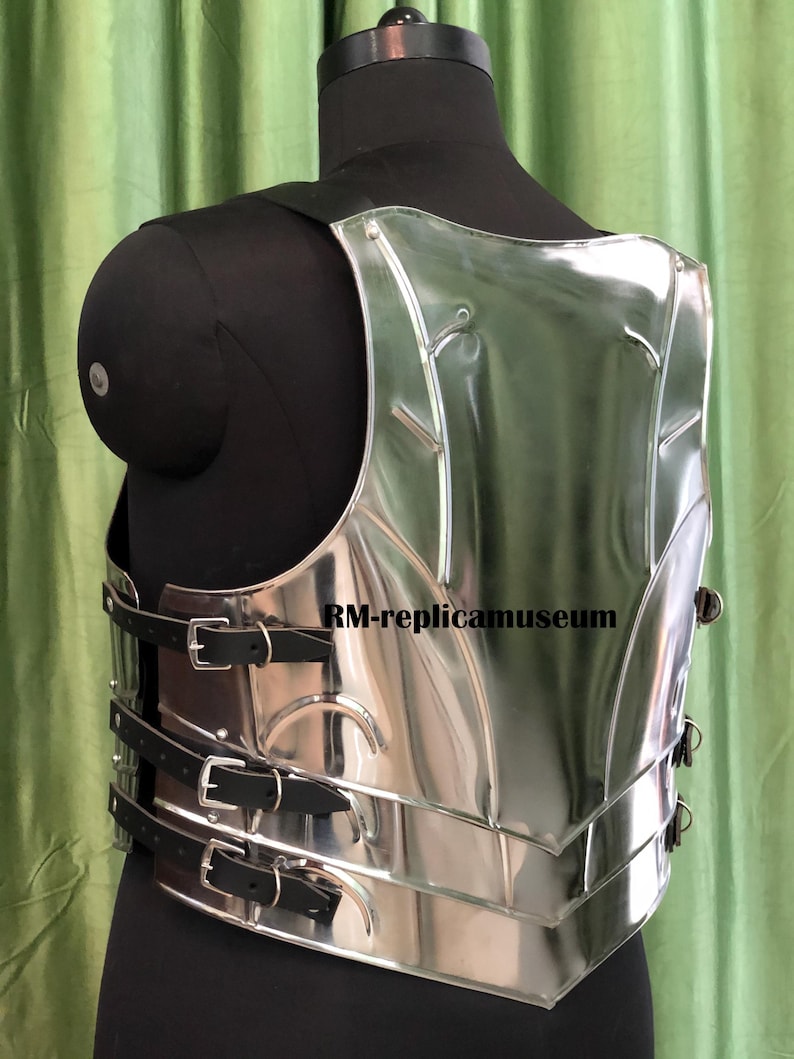 LARP Medieval Steel Armor Full Cuirass Breastplate Backplate Adult Size ...