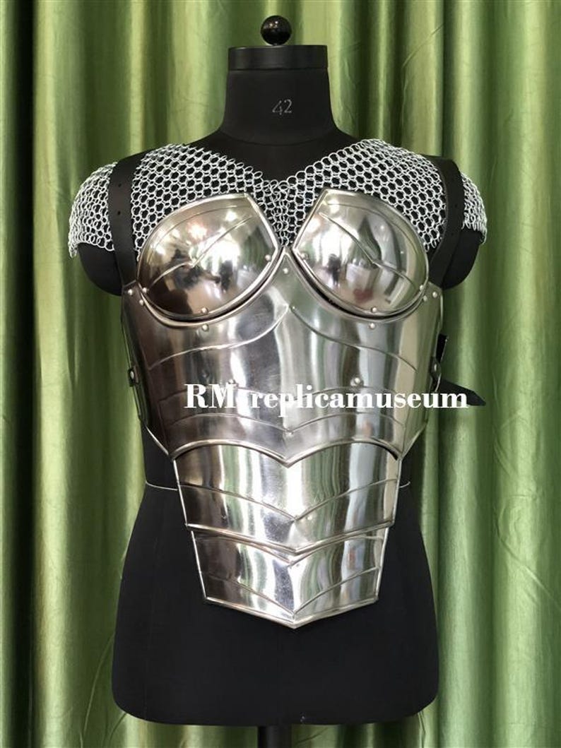 Medieval Steel Lady Armor Steel Corset Breastplate Women's Jacket ...