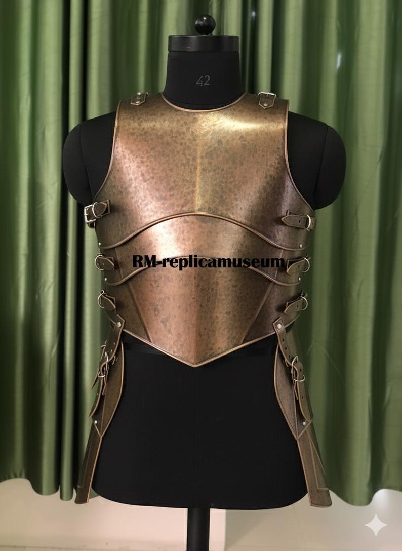 Medieval Knight Fantasy Female Armor Set Women Chestplate And Tasset Belt