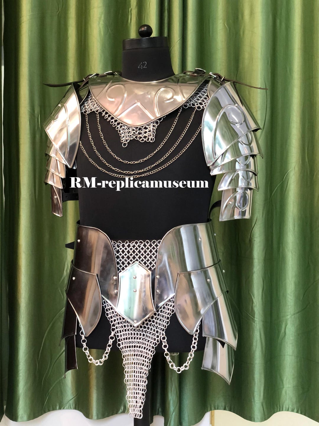 Medieval Lady Knight Armor Set – 18-gauge Steel, LARP Cosplay - Etsy
