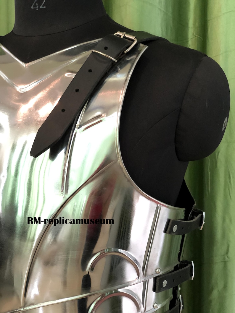LARP Medieval Steel Armor Full Cuirass Breastplate Backplate Adult Size ...