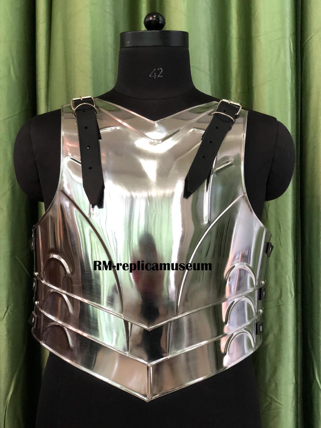 LARP Medieval Steel Armor Full Cuirass Breastplate Backplate Adult Size ...