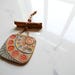 Handmade Ceramic Wall Hanging – Rustic Decor With Natural Wood and ...