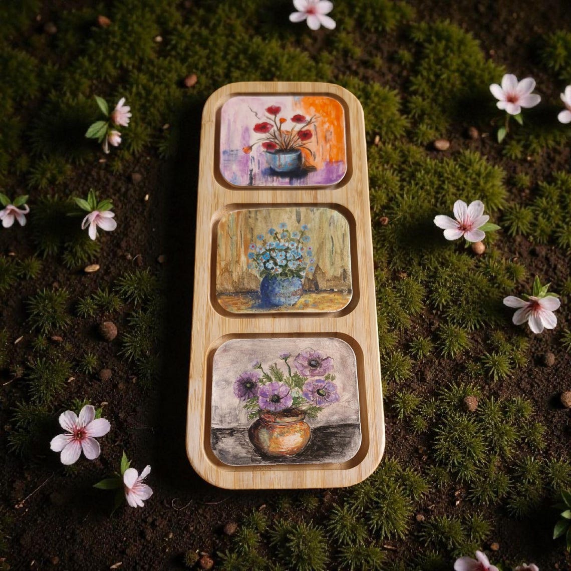 Hand-painted Ceramic Still Life Wall Art - Etsy