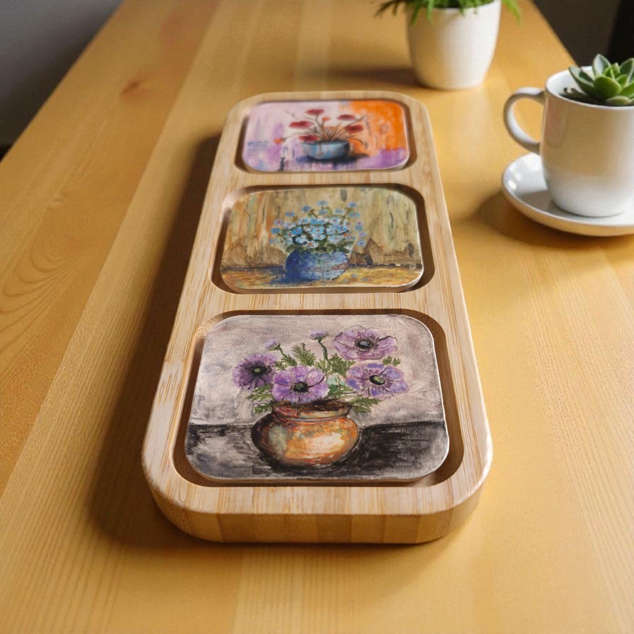 Hand-painted Ceramic Still Life Wall Art - Etsy