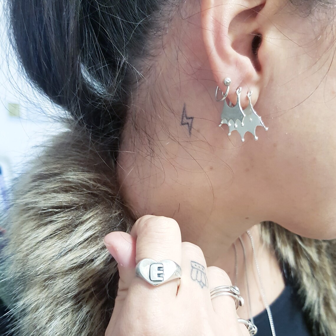 Signet ring Signet ring women Silver signet ring Ring for | Etsy