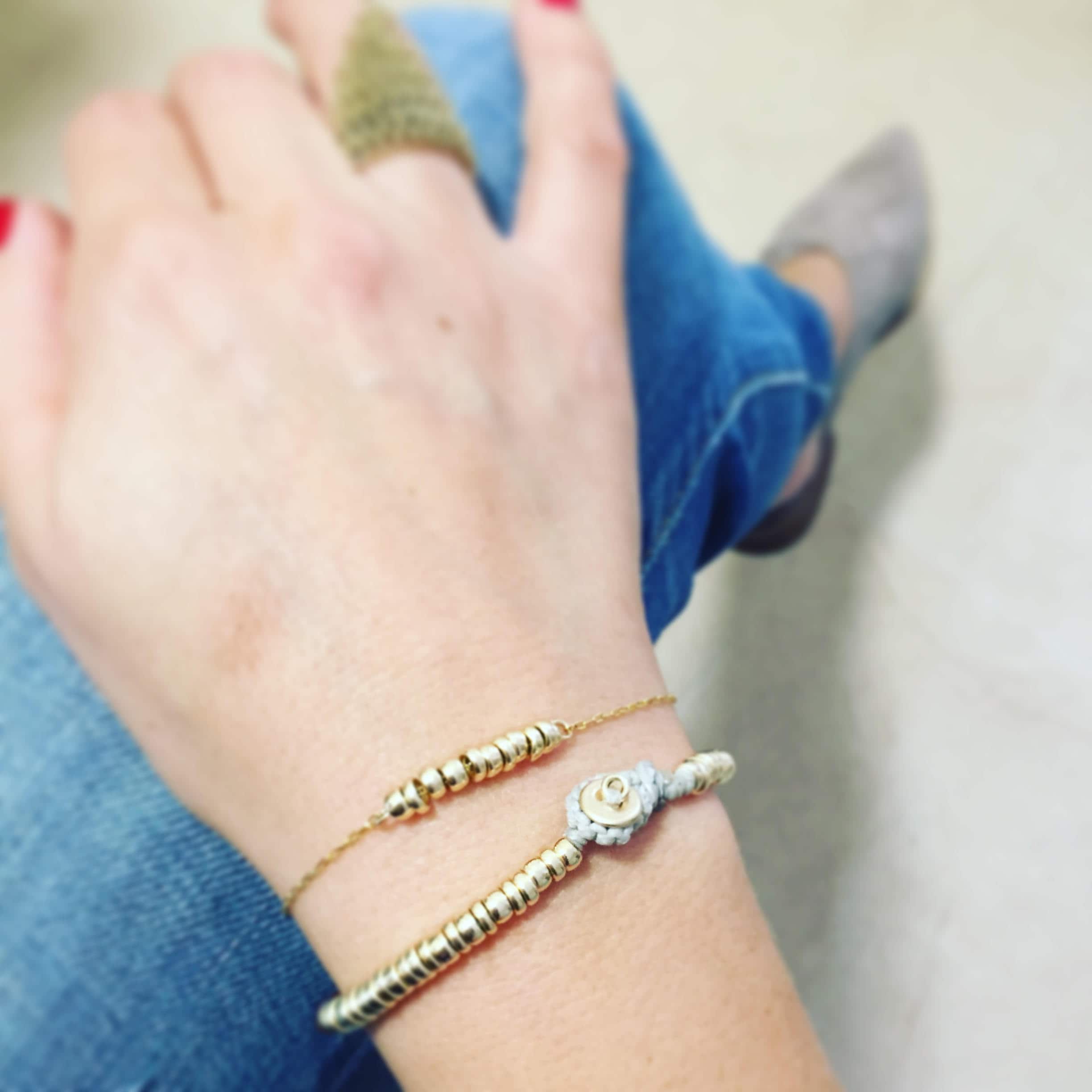 Bracelet Set Gold Bracelets Gold Bracelets Set Gold and - Etsy Israel