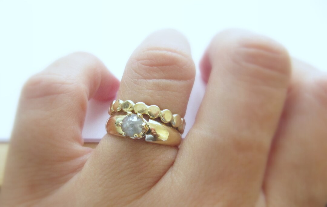 Goldringe für Frauen, Brautring Set, Goldringe, Goldringe ...