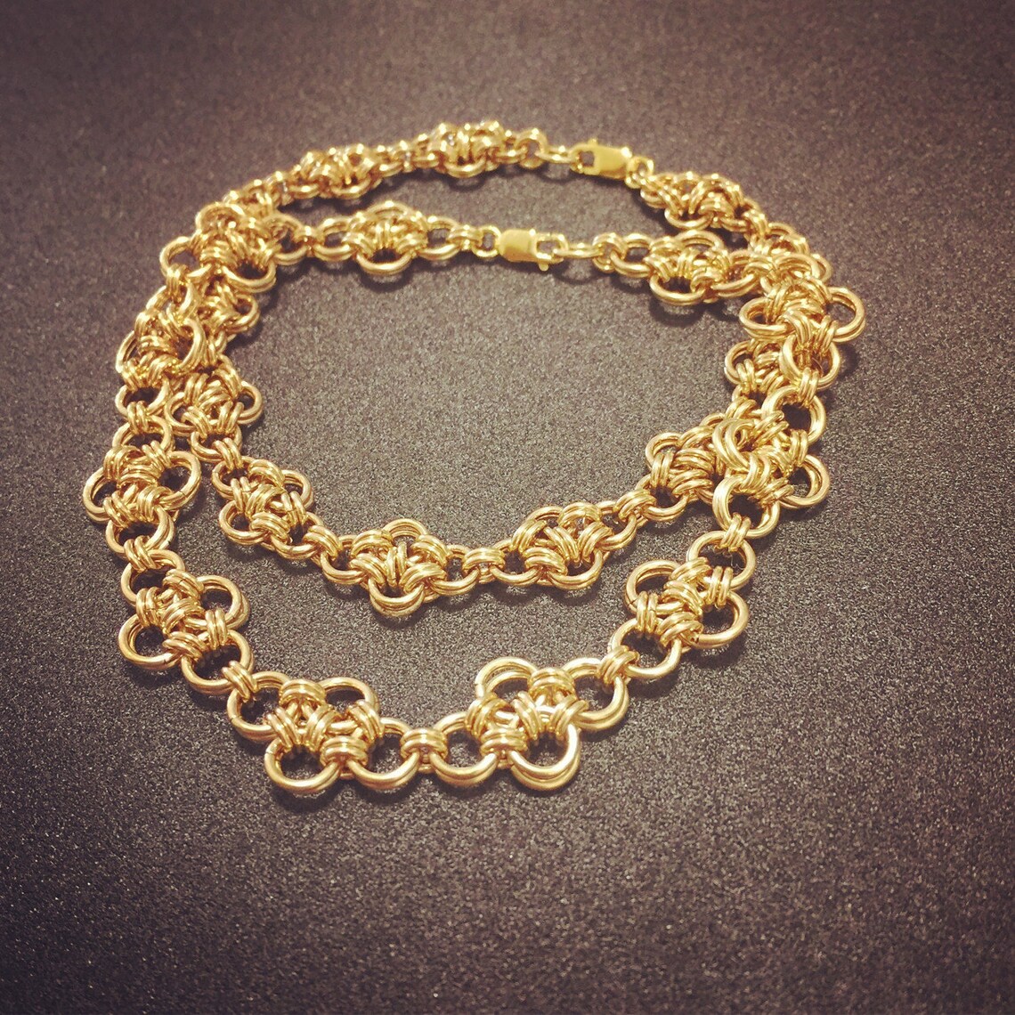 Links Bracelet Chain Link Bracelet Chainmaille Bracelet - Etsy