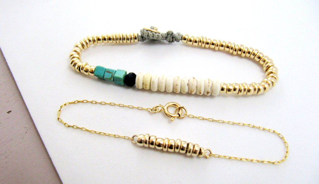 Gold Bracelet Set, Gold Bracelets, Gold Boho Bracelets, Stacked ...