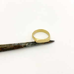 Solid Gold Rings, Ring Set, Gold Rings, Rings for Women, Signet Ring ...