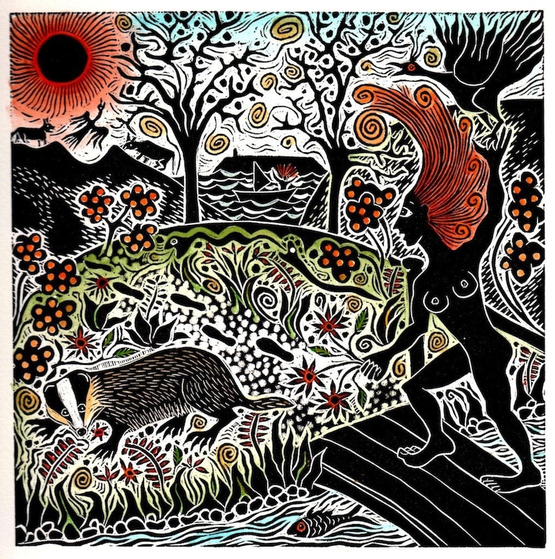 Meeting the Yellow Badger - Etsy