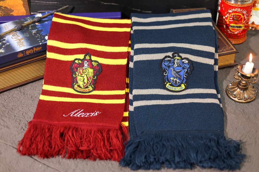 Personalized Magic School Wizard Scarf,custom Embroidered Scarves ...