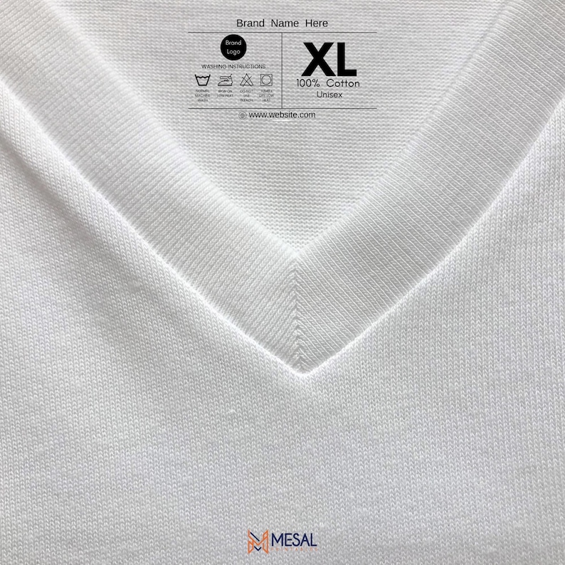 Neck Label Template, Custom Tagless Label, Neck Labels, Custom Clothing ...