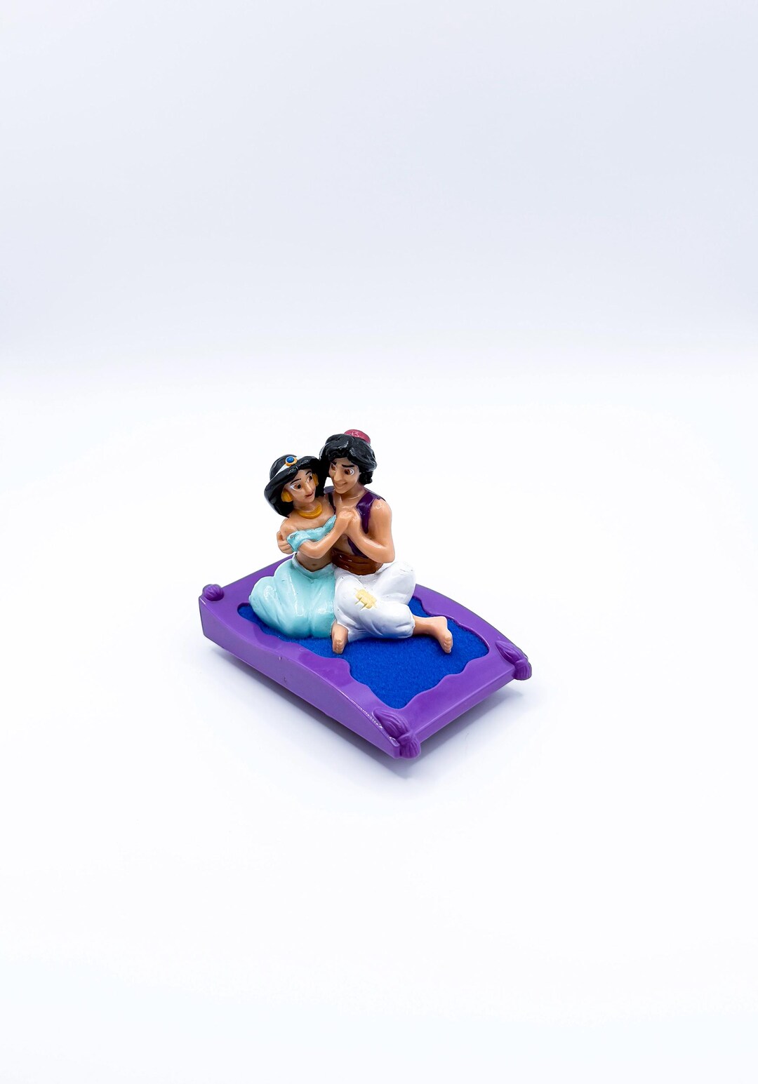 Vintage Disney Aladdin & Jasmine Magic Carpet Toy | 1990s Mcdonald's ...